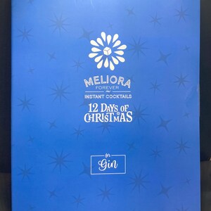 Gin 12 Days of Christmas Instant Cocktail Cubes no Alcohol Included - Etsy