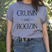Funny Cruise Shirts for Men, Cruisin and Boozin Shirt, Cruise Shirts ...