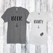 Baby and Beer Pregnancy Announcement Shirts Couple Shirt Set, Baby ...