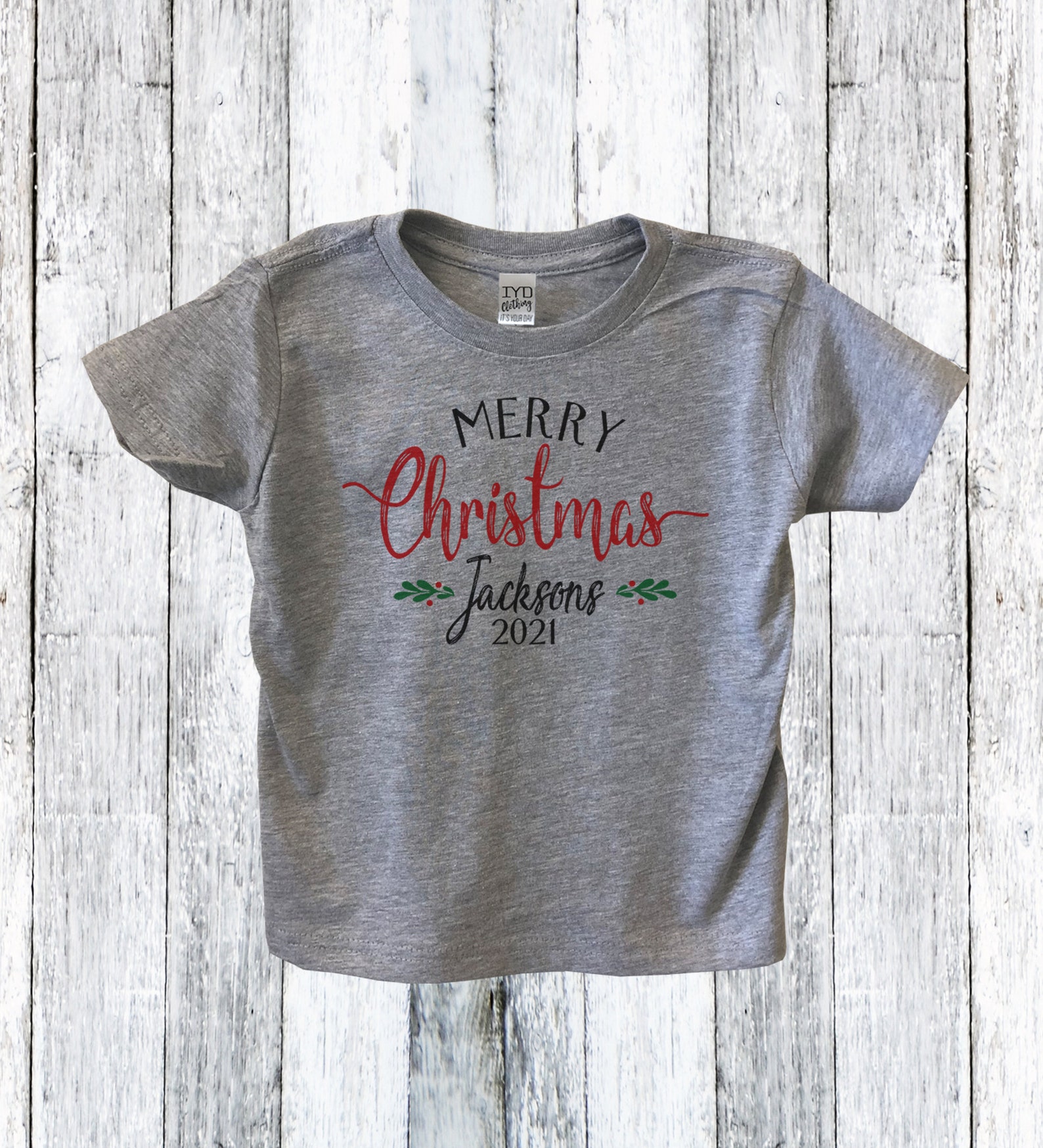 Merry Christmas Matching Shirts Personalized, Matching Family Christmas ...