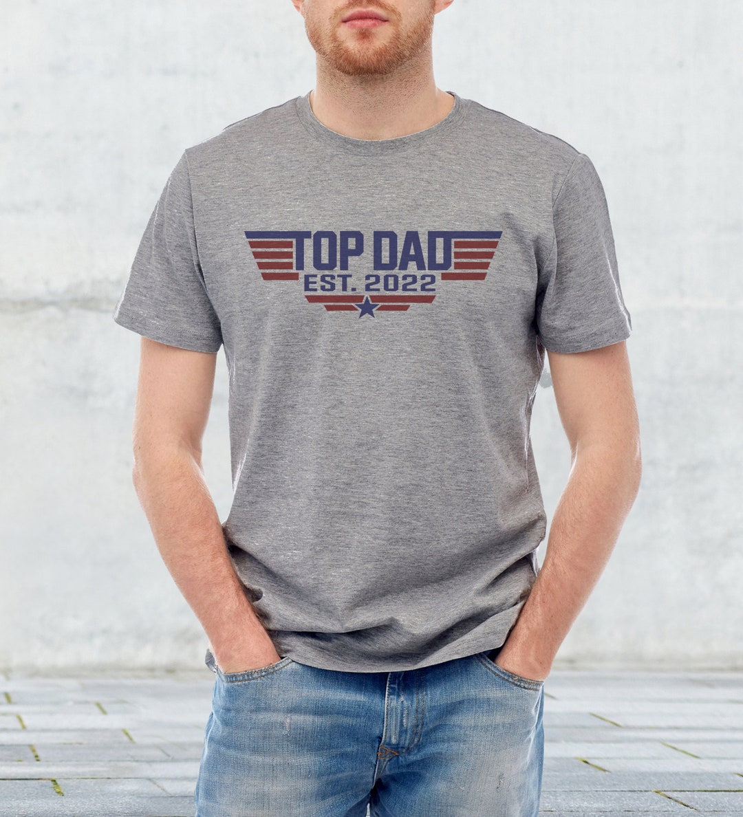 Top Dad Shirt Custom Fathers Day Gift, Personalized Dad Shirt, Best Dad ...