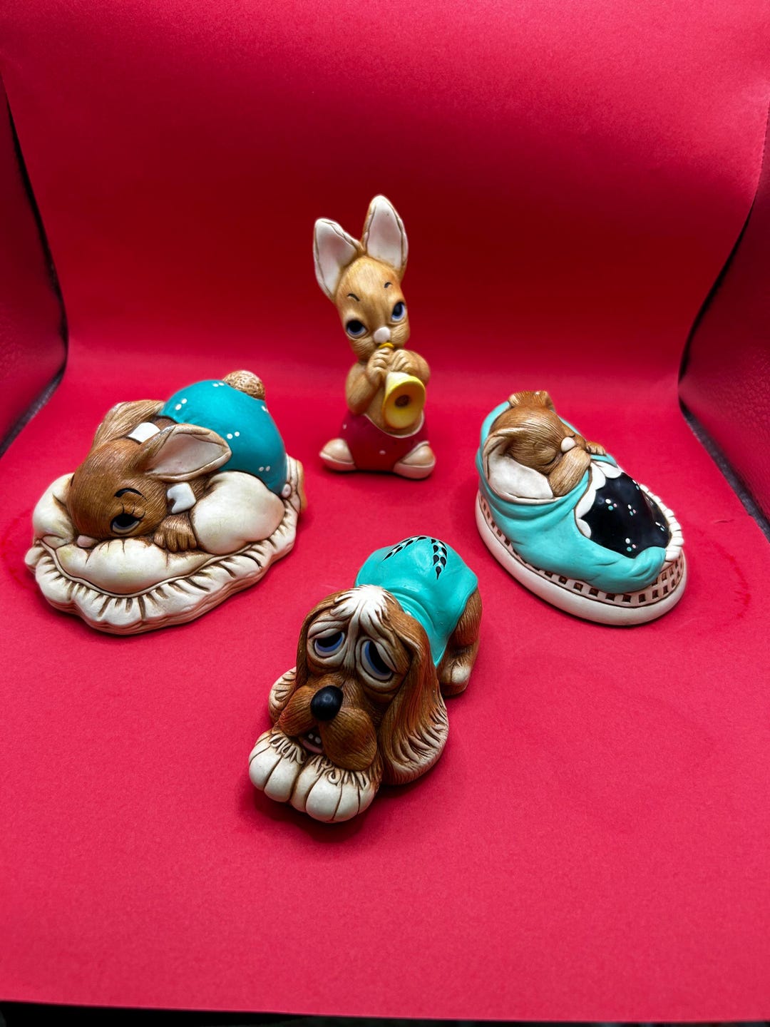 Pendelfin Figurines - Set of 4 - Etsy