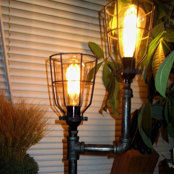 Rustic Cage Light - Etsy