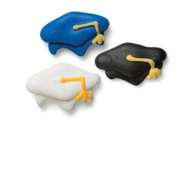 Royal Icing Graduation Caps - Etsy