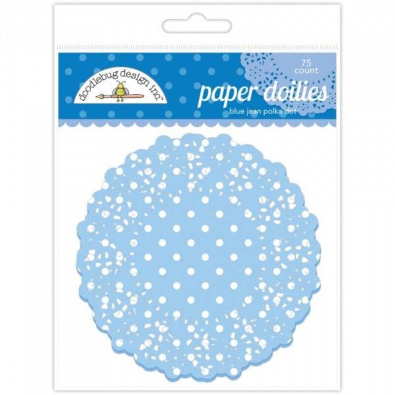 Blue Paper Doilies - Etsy