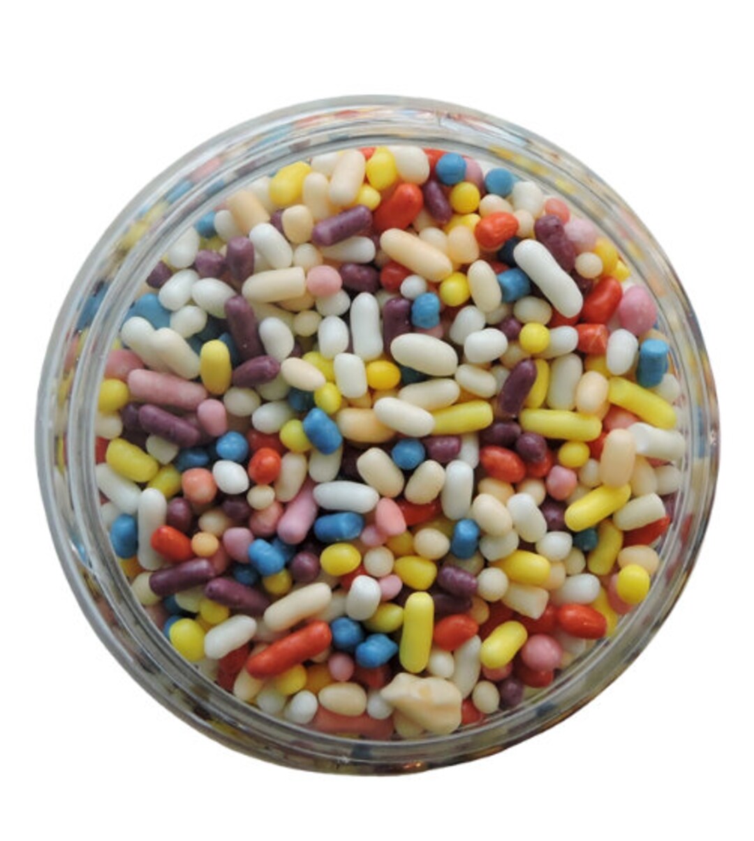 Rainbox Mix-natural Jimmies - Etsy