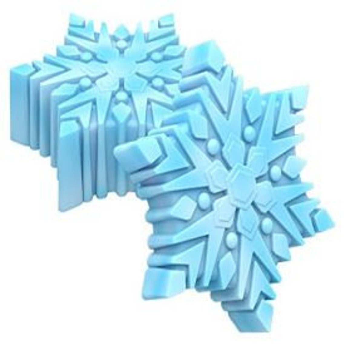 Snowflake Sandwich Cookie Mold Standard and Mini Sizes - Etsy