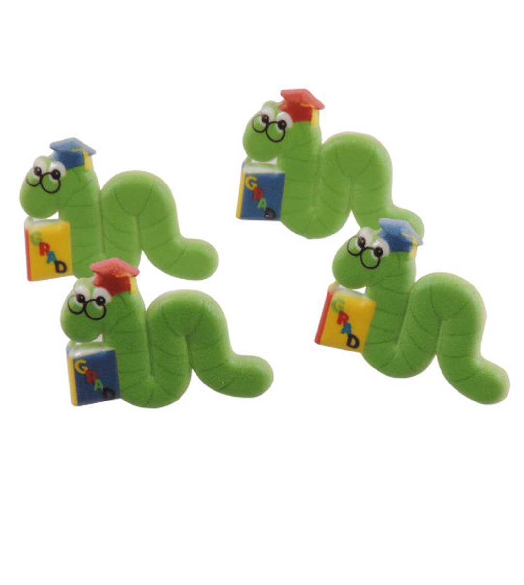 Bookwork Graduation Cupcake Rings - Etsy