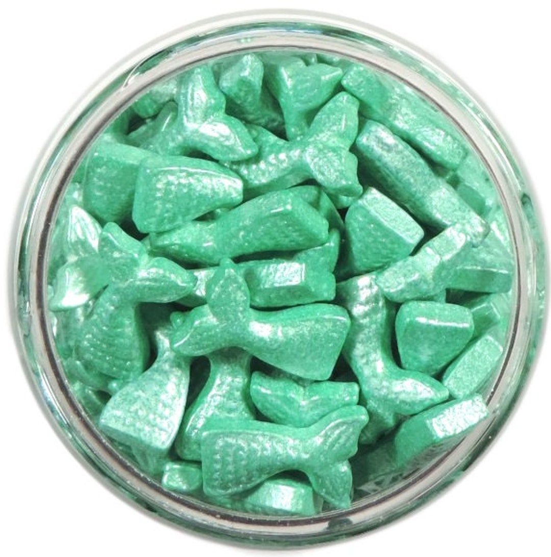 Teal Mermaid Tail Candy Sprinkles - Etsy