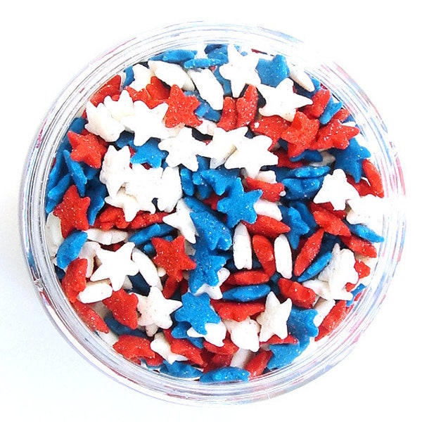 Red White and Blue Sprinkles - Etsy