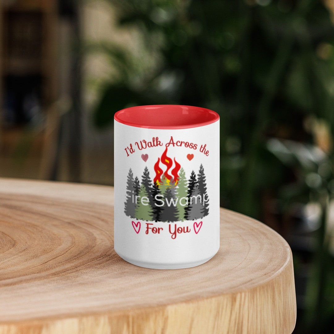 Princess Bride 80s Movie Fire Swamp Mug With Color Inside, Coffee Tea ...
