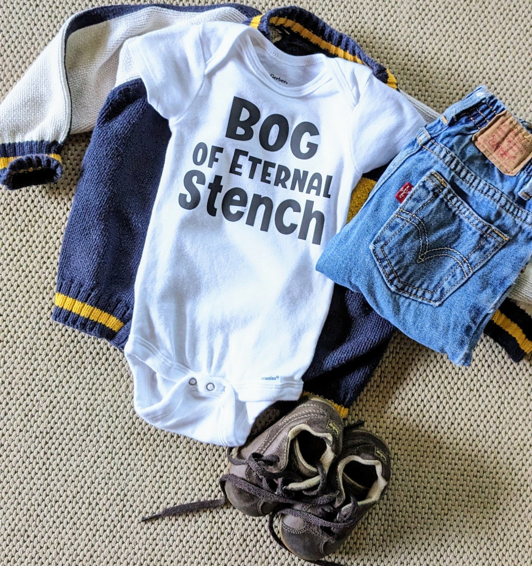 Funny Labyrinth Bog of Eternal Stench Baby Short Sleeve One Piece ...