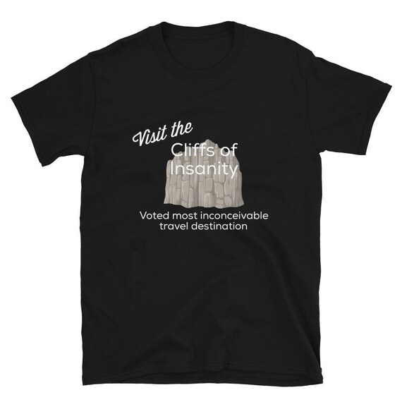 Princess Bride 80s Movie Cliffs of Insanity Funny Travel | Etsy