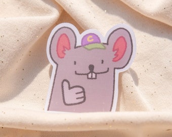 CHUCK E CHEESE Pizza Sticker Vinyl Weatherproof 80's 1980's Fast Food ...