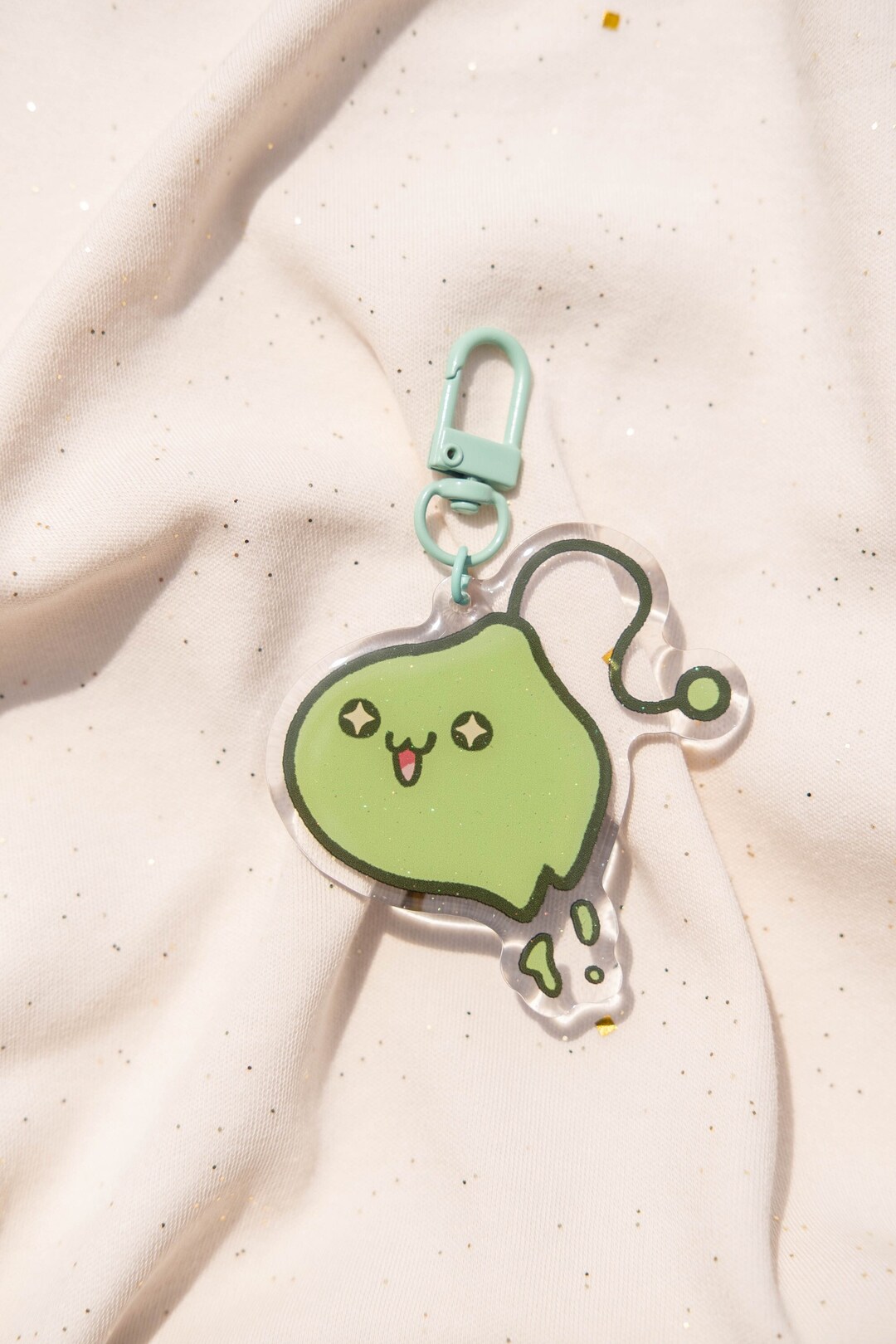 Maplestory Slime/bubbling Acrylic Charm - Etsy