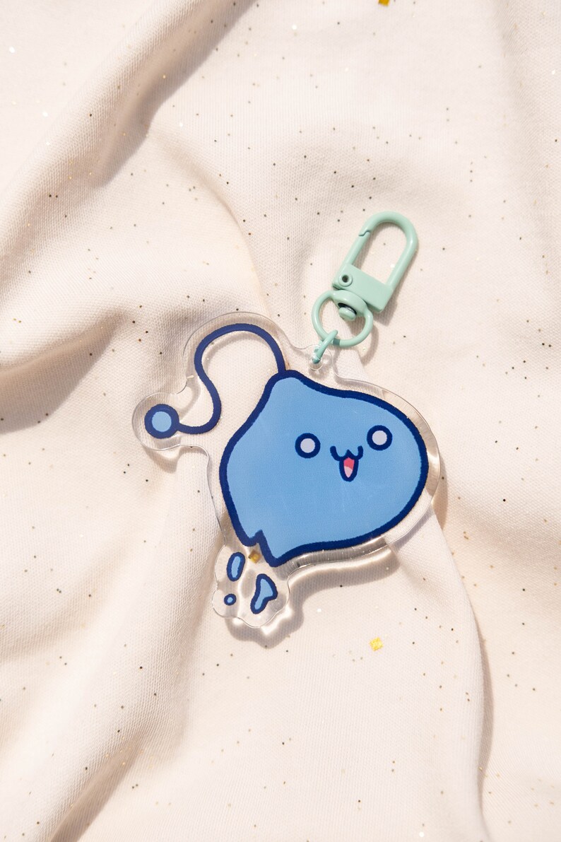 Maplestory Slime/bubbling Acrylic Charm - Etsy