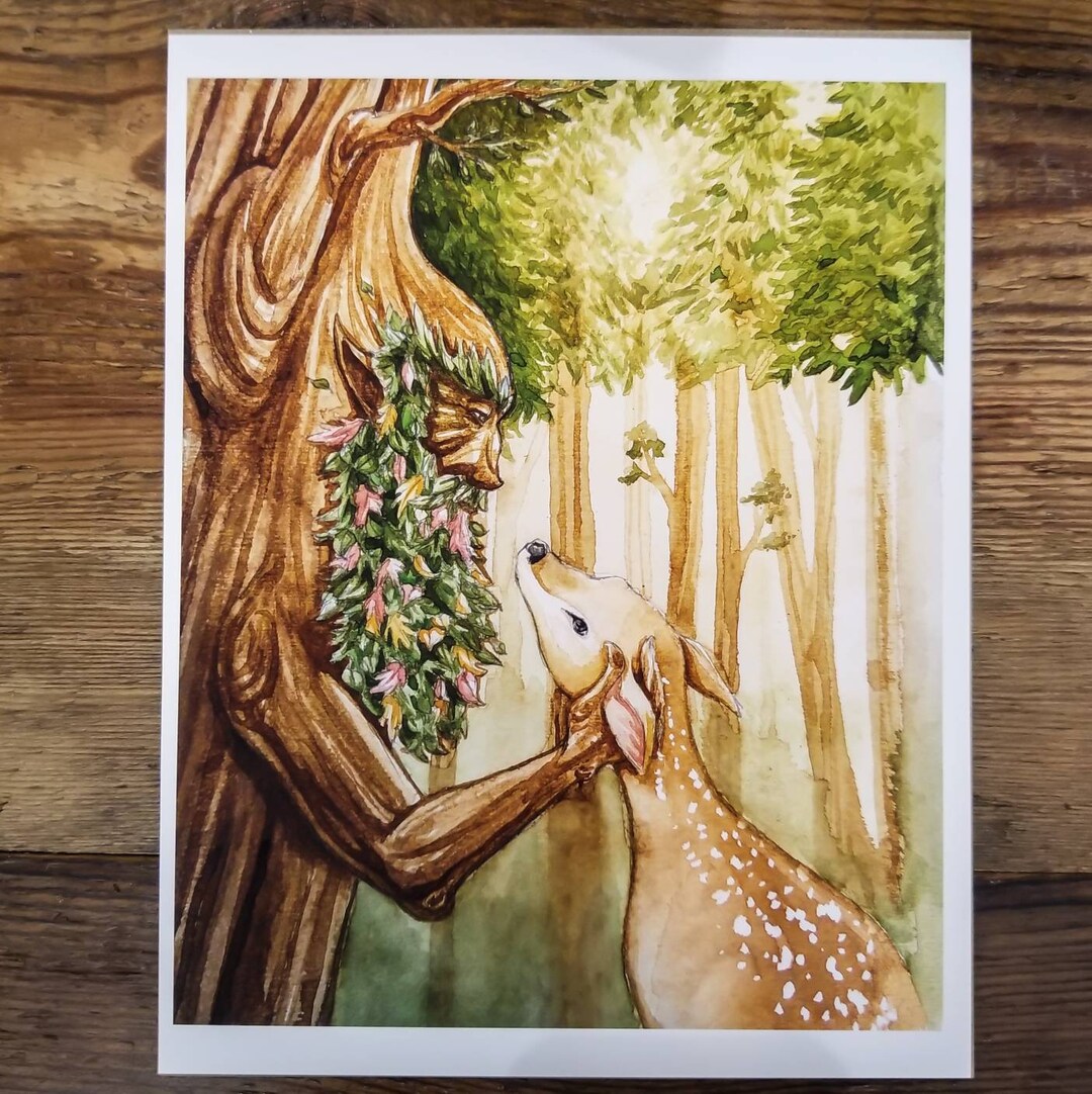 Forest Friends - Print - Etsy