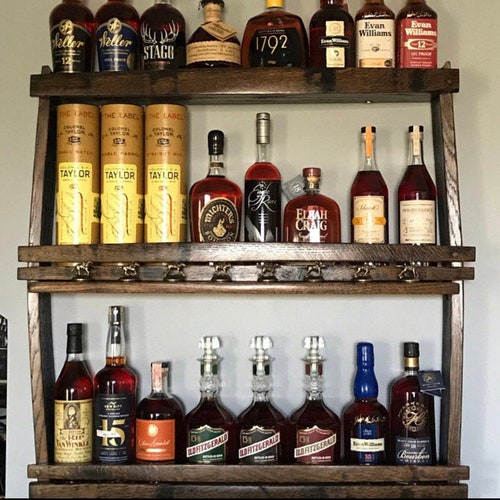 Custom Bourbon Display Cabinet - Etsy