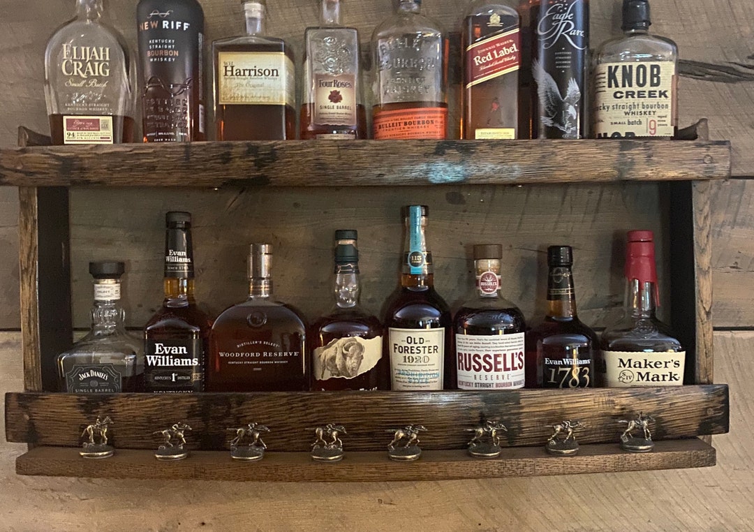 Blantons/man Cave Furniture/gifts for Men/upcycled Barrel/tiered Wall ...