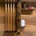 Pool Cue Rack/bourbon Barrel Wood/8 Ball Pool/barrel Furniture/whiskey ...