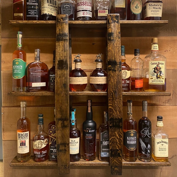 Liquor Shelf for Wall - Etsy