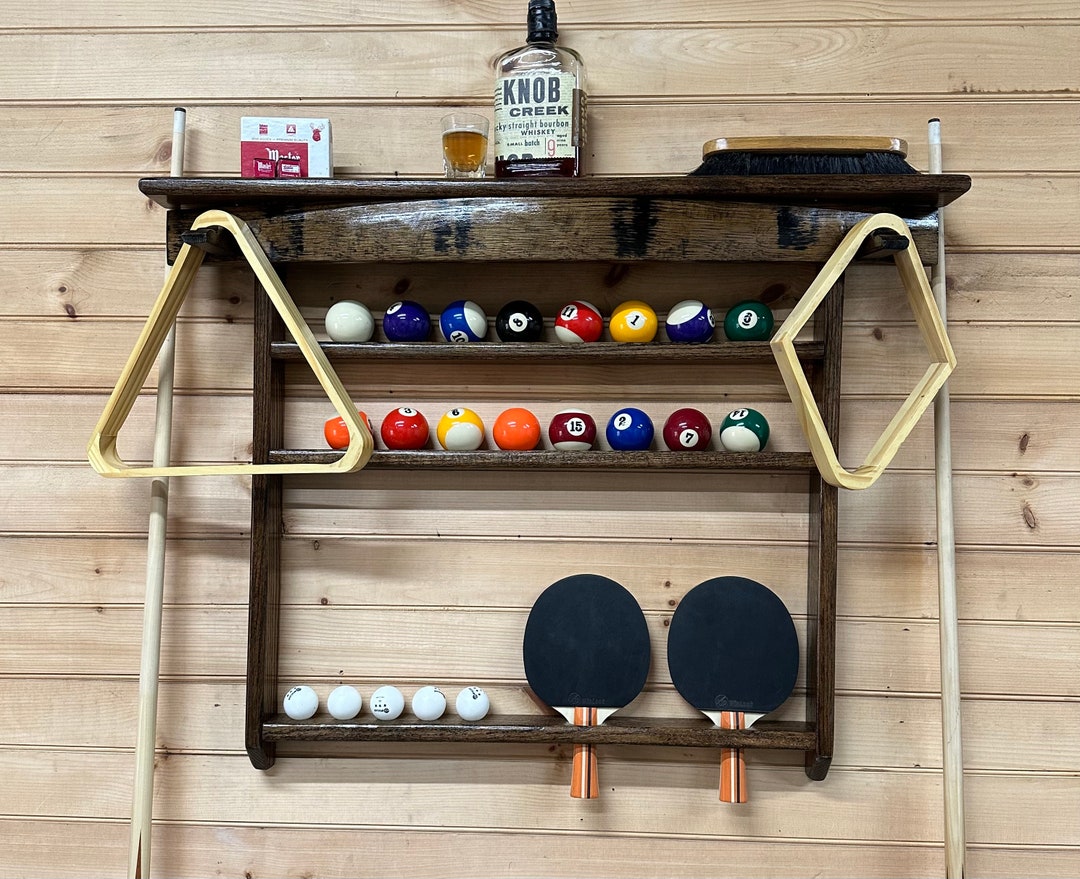 8 Ball Pool/man Cave Furniture/billiard Balls/snooker/pool Ball Rack ...