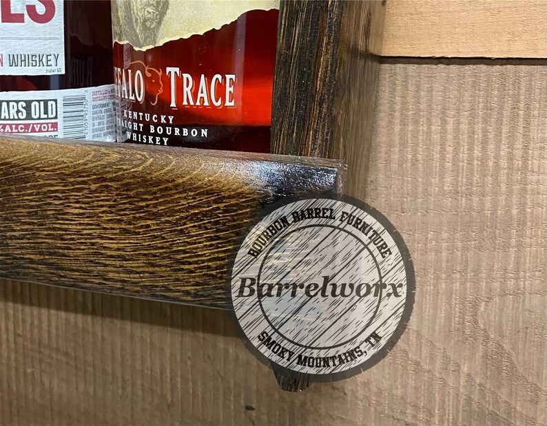 Bourbon Barrel Cabinet/bar Shelves/bar Cart Decor/wall Display - Etsy