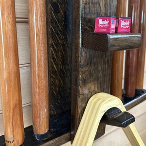 Pool Cue Rack/barrel Staves/pool Stick/pool Table/rec Room/whiskey ...
