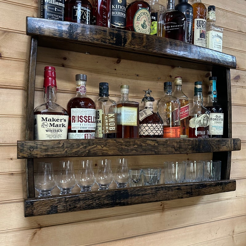 Small Whiskey Bar Cabinet - Etsy