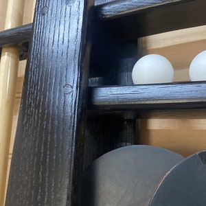 Pool Cue Rack/8 Ball Pool/man Cave Furniture/upcycled Furniture /pool ...