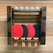 Pool Cue Rack/whiskey Barrel Wood/8 Ball Pool/pool Decor/pool Stick ...