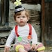 Baby Clown Costume 1st Birthday Carnival Outfit Circus Birthday Toddler ...