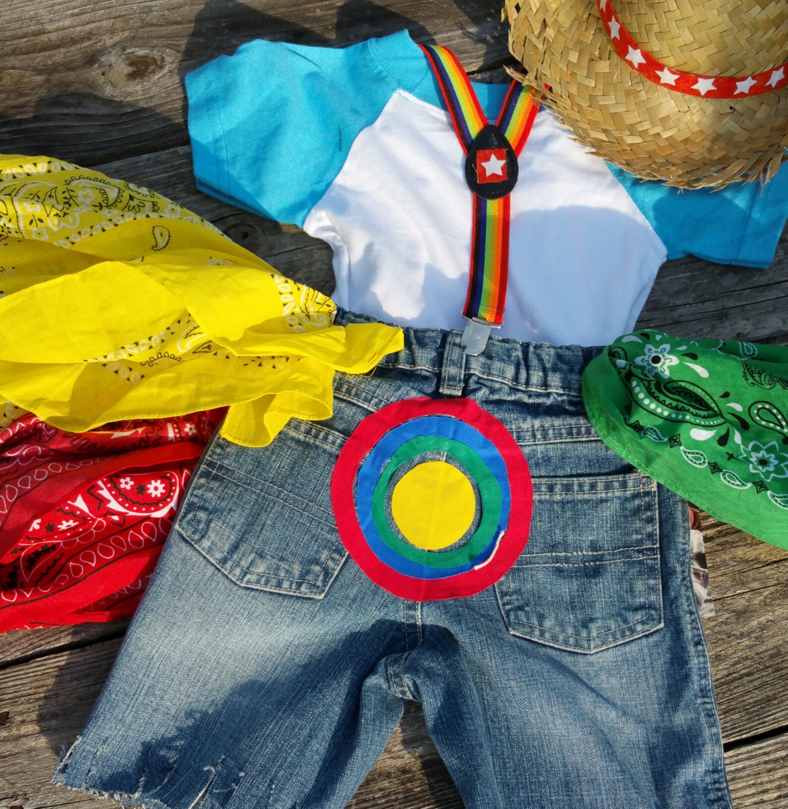 Clown Costume Rodeo Clown Kids Boys Girls Clothing Parade - Etsy