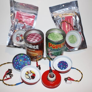 Tin Can Microphone -- Pre Wired Custom Plug and Play DIY Tin Can Mic ...