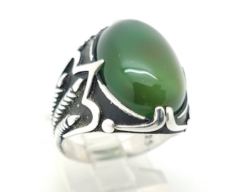 Turkish Green Ring - Etsy