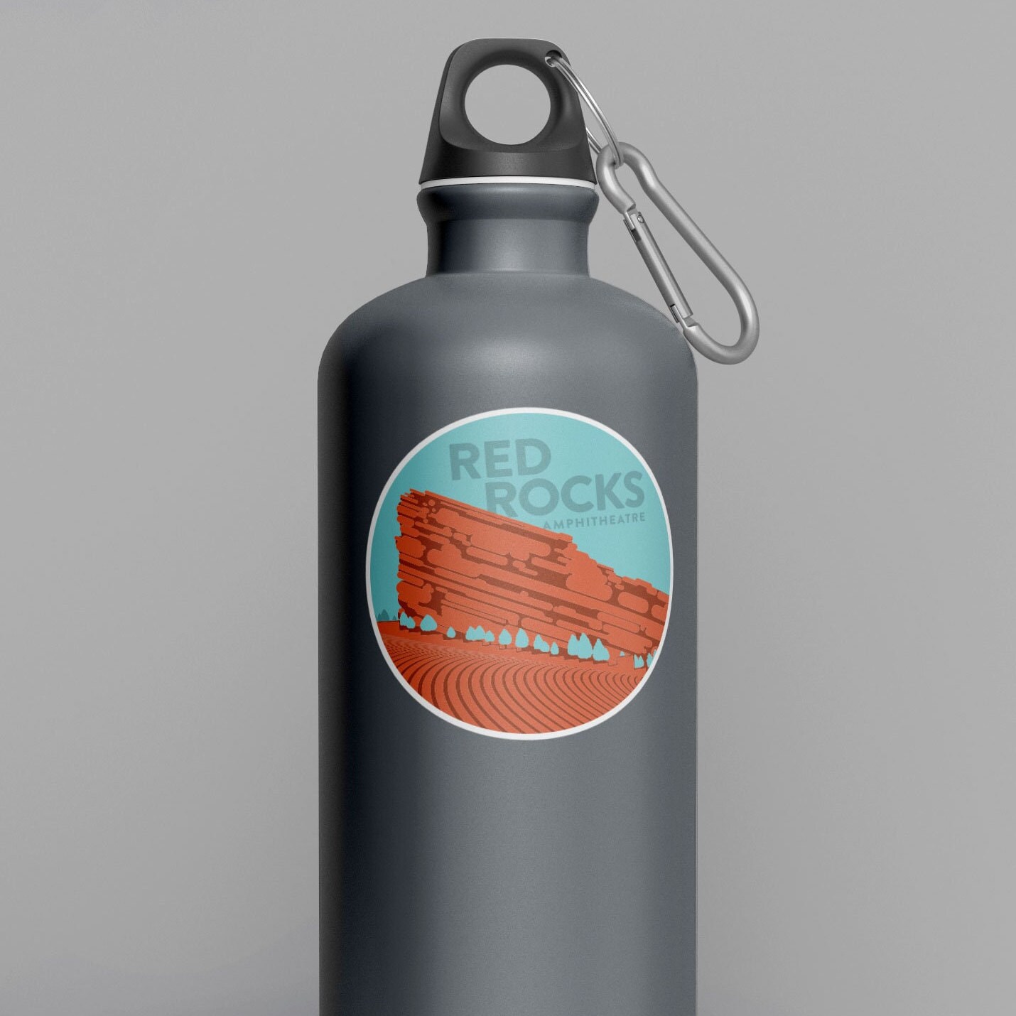 Red Rocks Amphitheatre Sticker: Colorado Landmark, Waterproof Vinyl ...