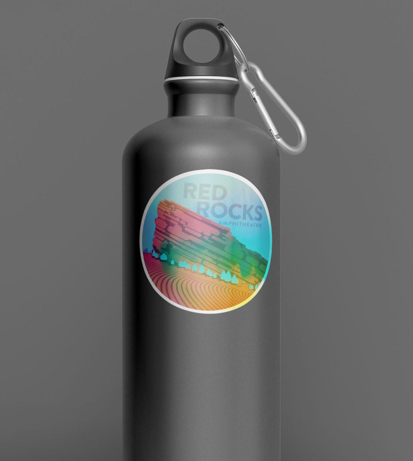 Red Rocks FOIL Sticker • Music Venue and Colorado Landmark Waterproof ...