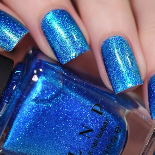 Blueprint Electric Blue Ultra Metallic Bright Nail Polish - Etsy