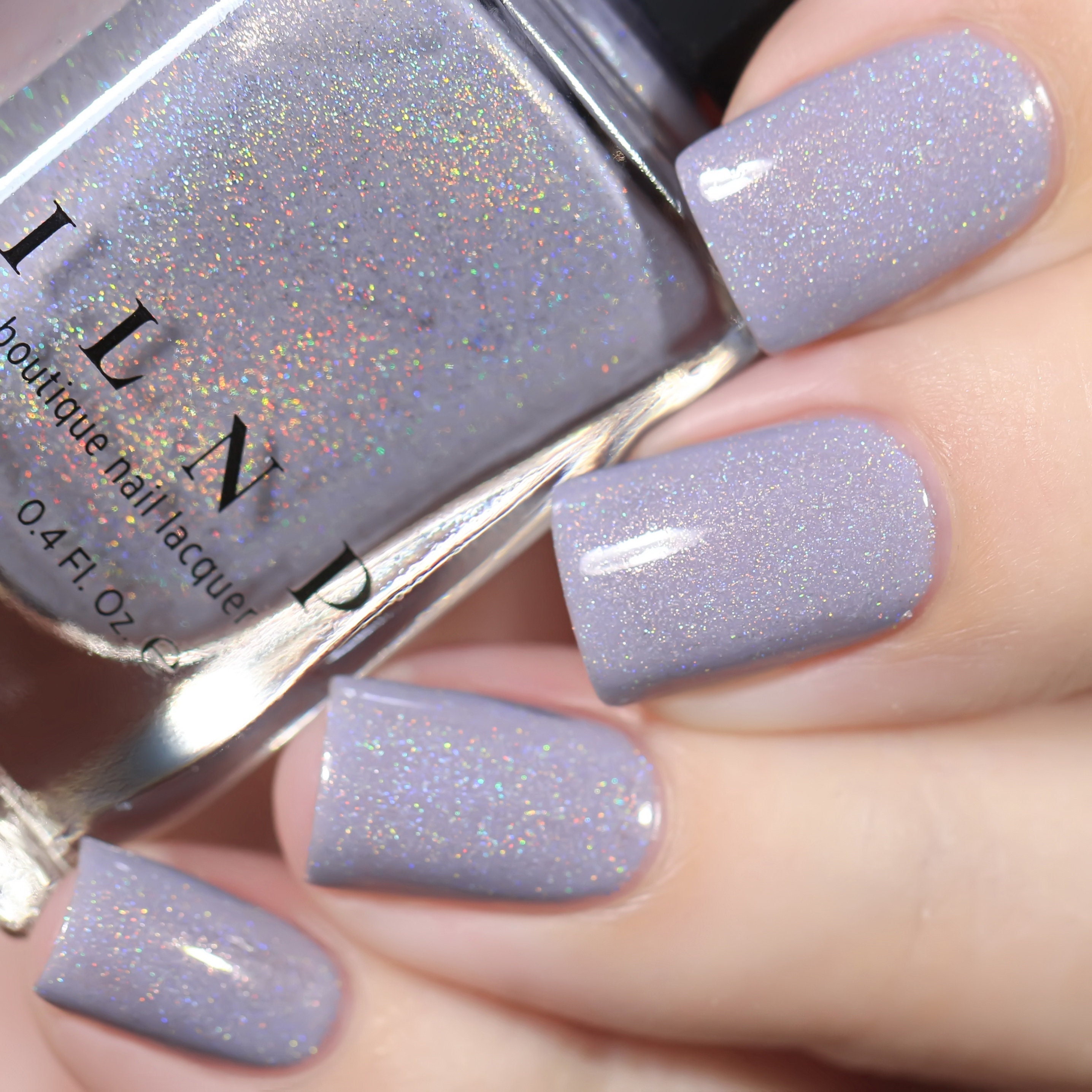 ASAP - Soft Periwinkle Blue Holographic Nail Polish - Etsy