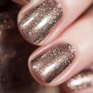 On the Rocks - Java Brown Ultra Metallic Nail Polish - Etsy