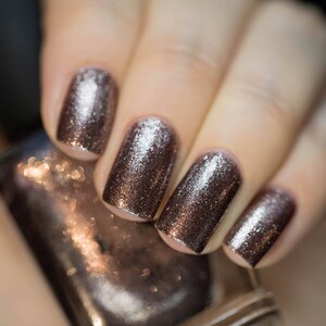 On the Rocks - Java Brown Ultra Metallic Nail Polish - Etsy