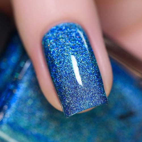 Shockwave Vivid Blue to Purple Ultra Chrome Nail Polish - Etsy