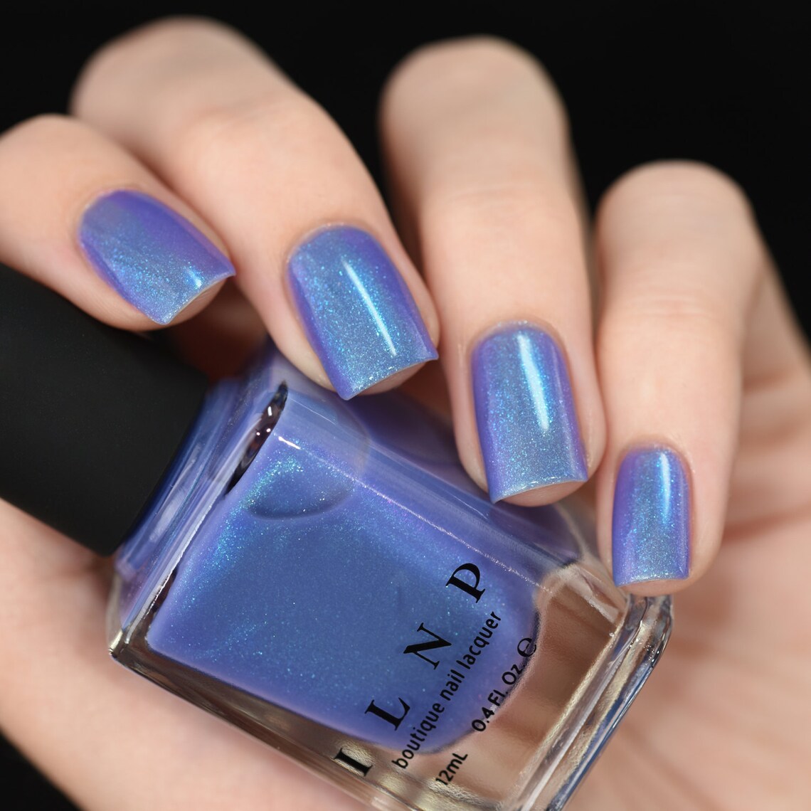 Wallflower periwinkle-purple Shimmer Nail Polish - Etsy UK