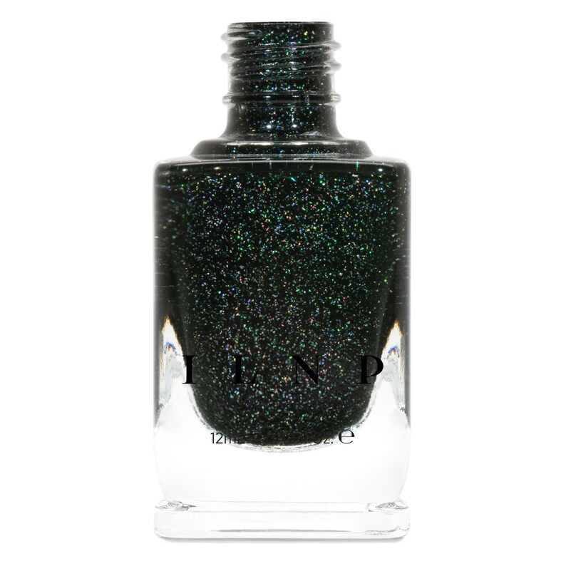 Holly Deep Spruce Green Holographic Jelly Nail Polish | Etsy