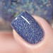 Better Days Muted Midnight Blue Holographic Nail Polish - Etsy