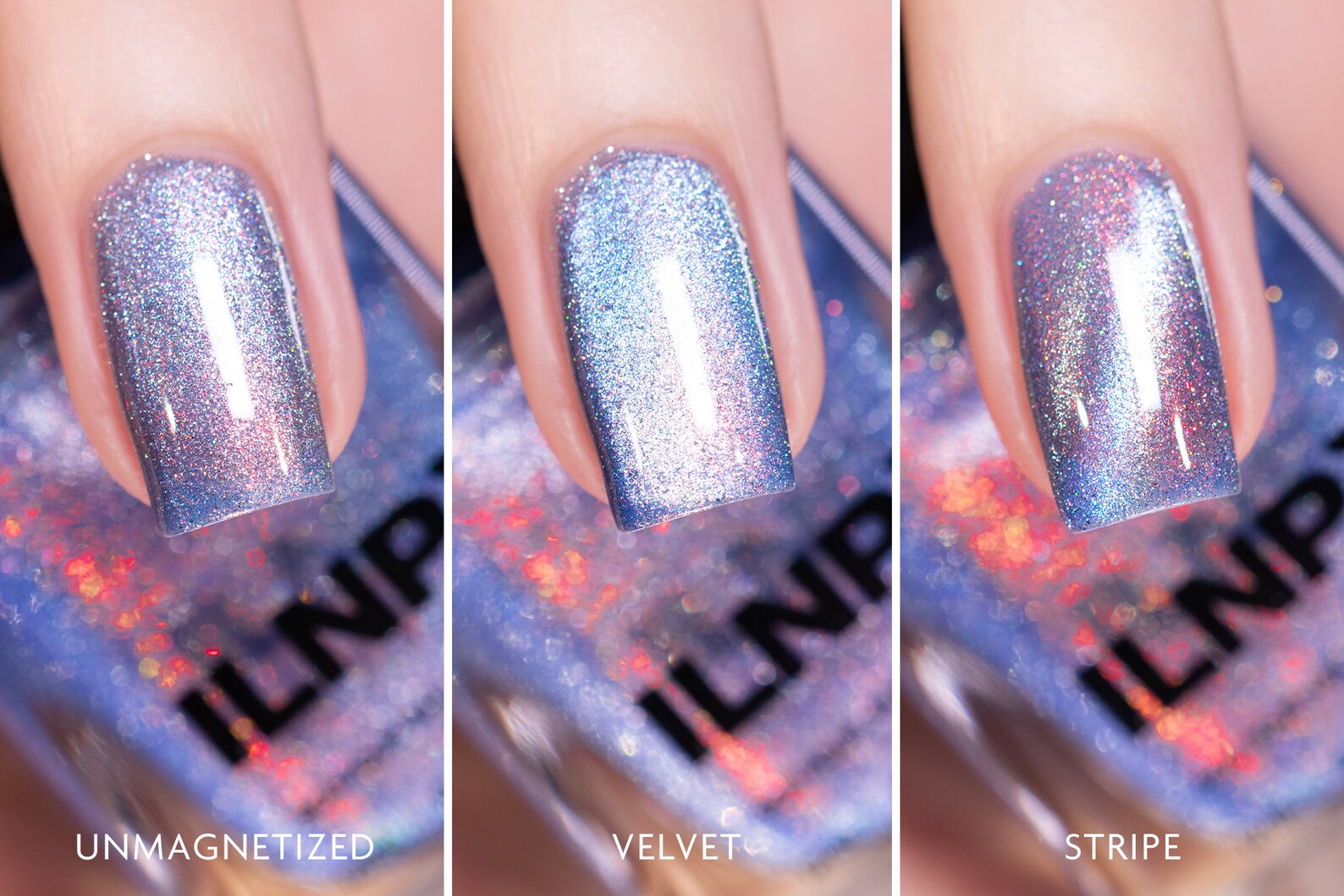 Skye - Pale Blue Magnetic Shimmer Nail Polish - Etsy