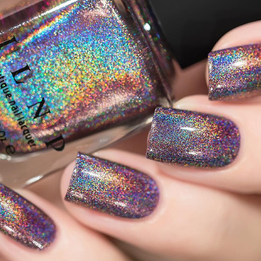 Charmed - Royal Plum Ultra Holographic Nail Polish - Etsy
