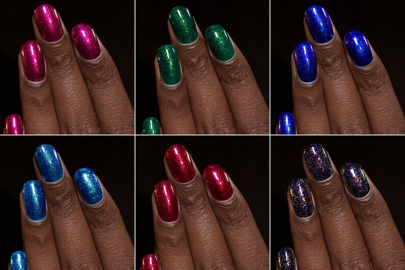 NYE Collection Fun and Festive NYE Inspired Nail Polish - Etsy