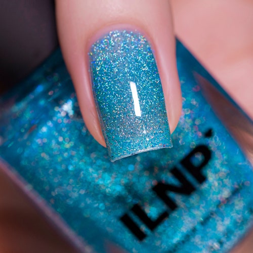 Poppy Poppy Red Holographic Jelly Nail Polish - Etsy