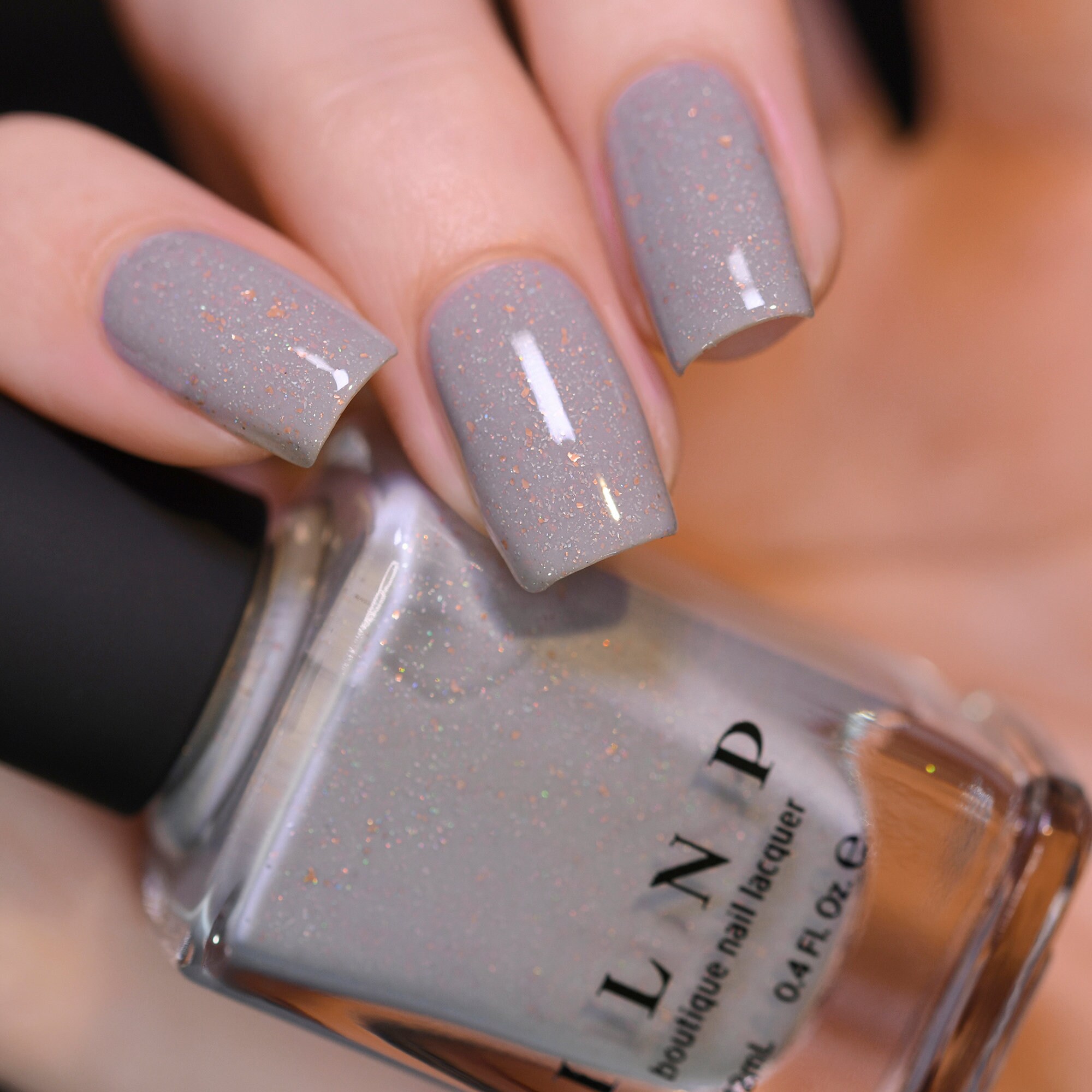 Tombstone Bone Grey Holographic Nail Polish - Etsy